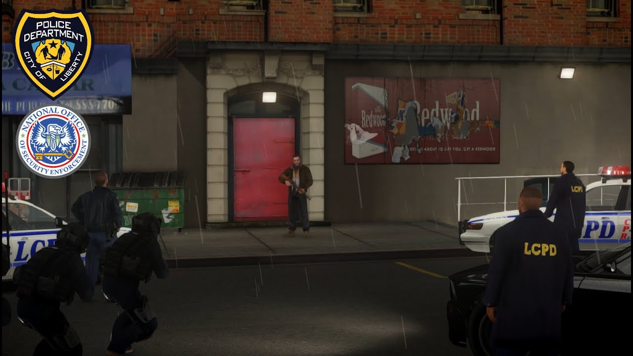 GTA 4 LCPD & NOOSE VS NIKO - YouTube