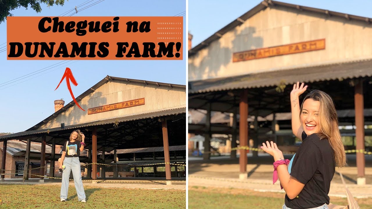 VLOG- CHEGUEI NA DUNAMIS FARM - YouTube