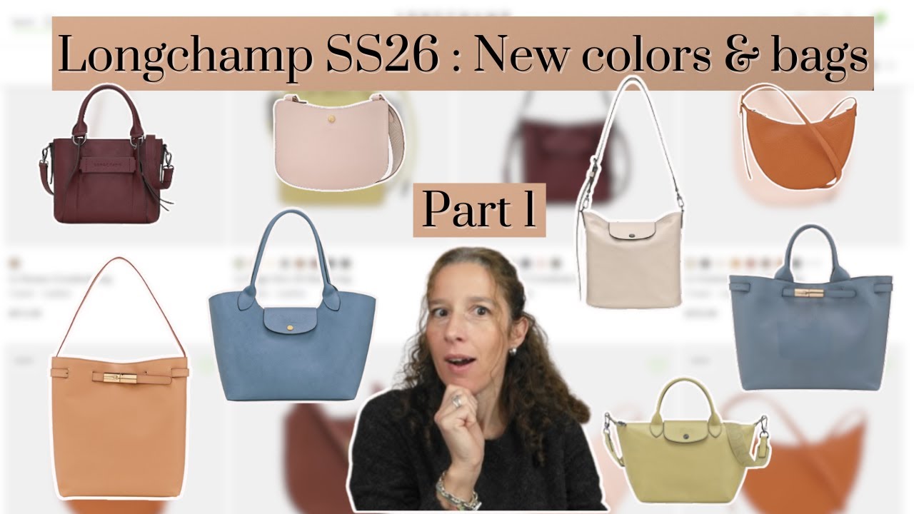 LONGCHAMP SS26: Discover all the new colors and bags! Pliage Xtra ...