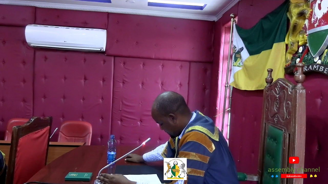 Wednesday 9th/ April/2025 afternoon session, county Assembly of Isiolo ...