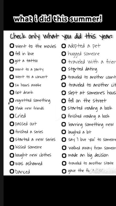 what i did this summer!☀️ - YouTube