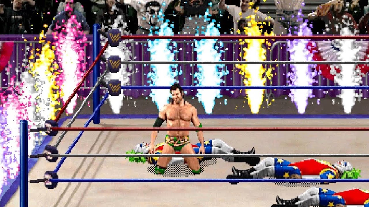 (RIP Scott Hall/Razor Ramon) WWF WrestleMania The Arcade Game ...