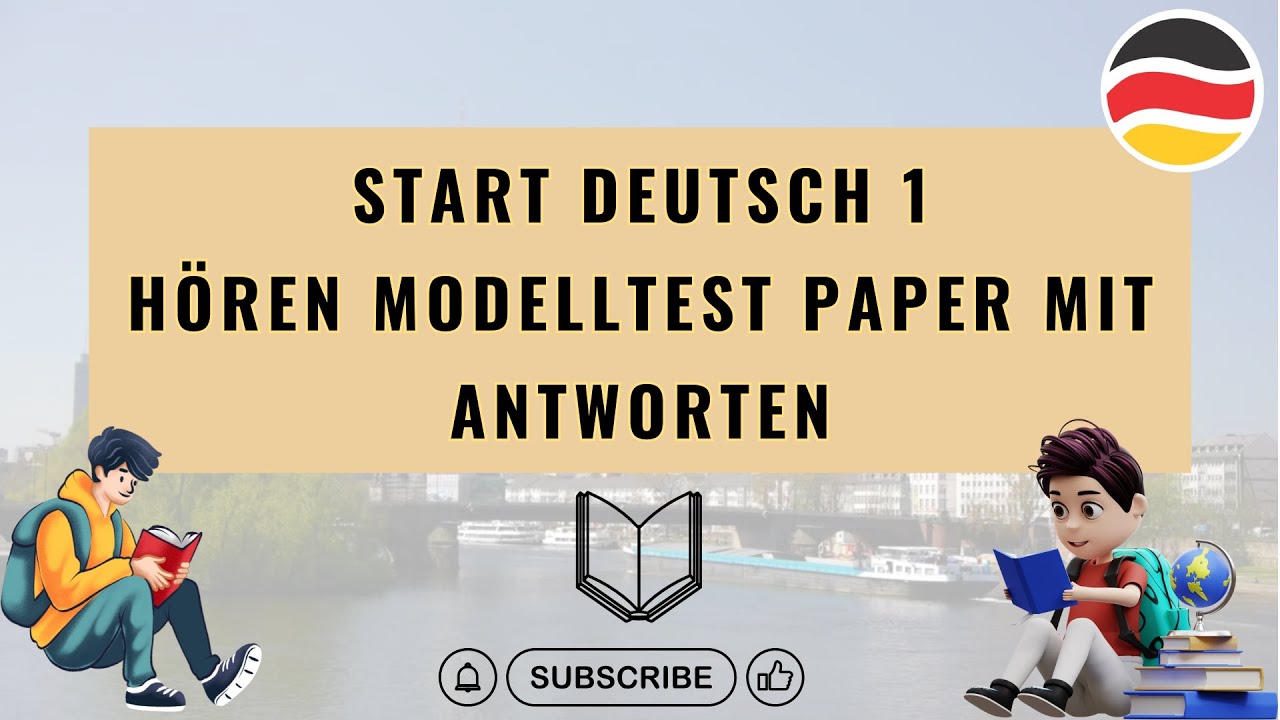 German A1 Exam listening Modelltest Practice with Answers || Goethe ...