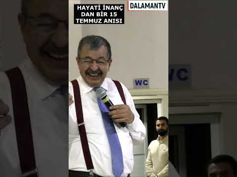 HAYATİ İNANÇ'TAN İLGİNÇ BİR 15 TEMMUZ ANISI #shorts