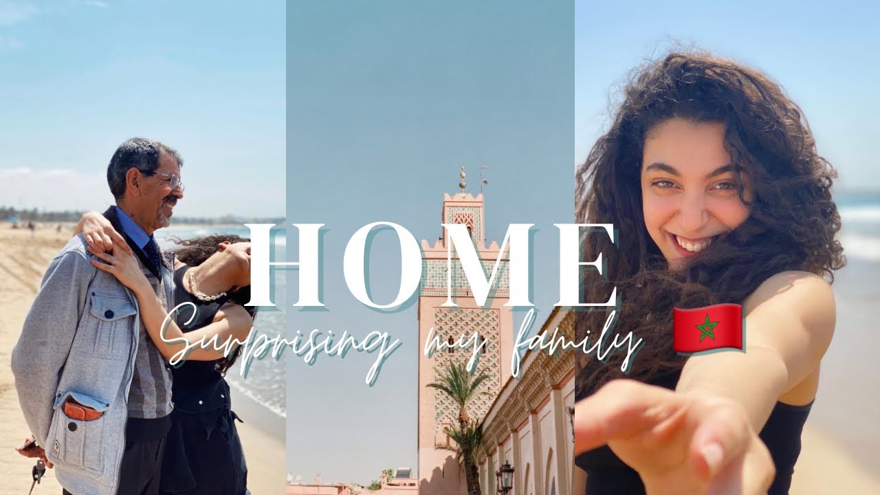 SURPRISING MY FAMILY IN MOROCCO 🇲🇦 ️ | GOING HOME VLOG 🤍| SOHA - YouTube