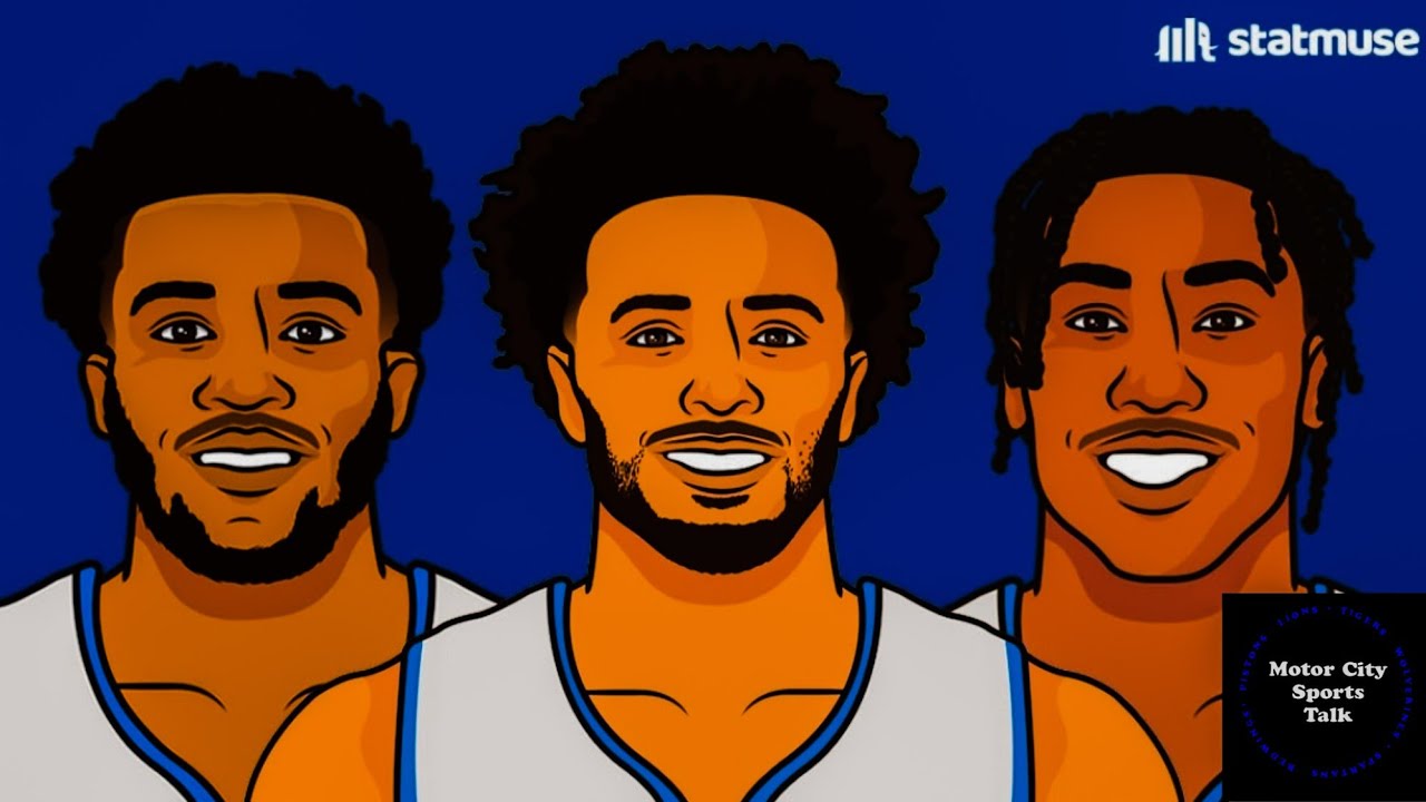 Detroit Pistons Have Highest 5-Man Line Up in NBA!!! - YouTube