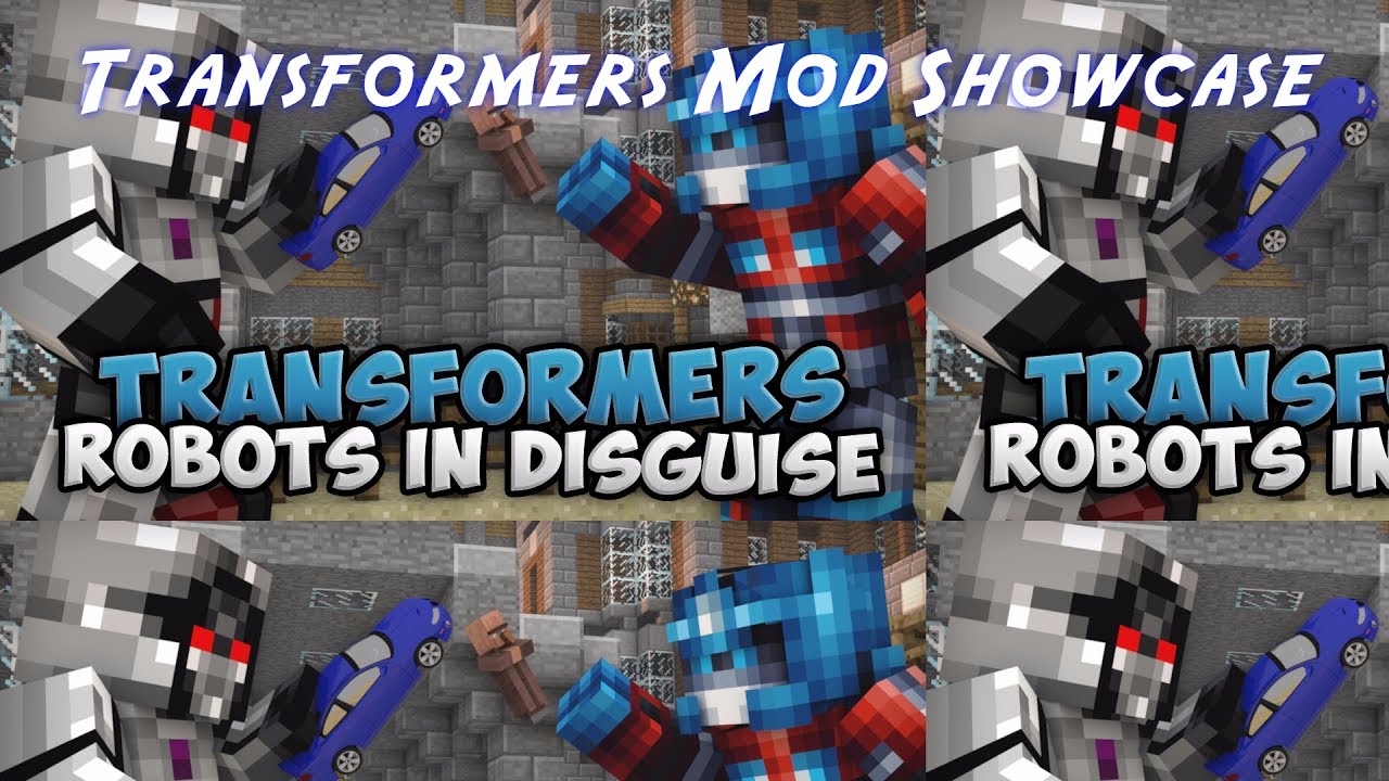 Awesome!! -Minecraft Mod Showcase (Transformers Mod) - YouTube