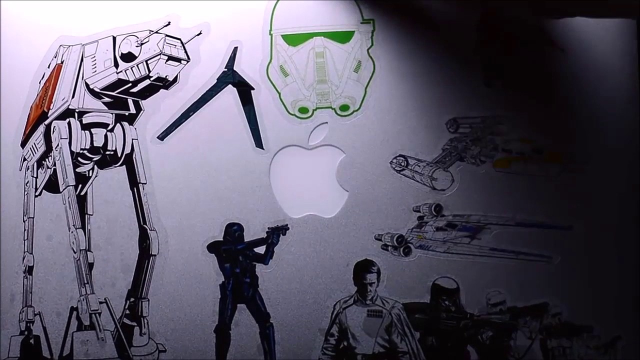 Stickers Rogue One Star Wars - lot de 17 autocollants - YouTube