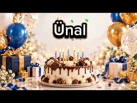 İyi ki Doğdun Ünal 🎉🎶🎂 | Doğum Günün Kutlu Olsun Ünal | İsme Özel Doğum Günü Şarkısı