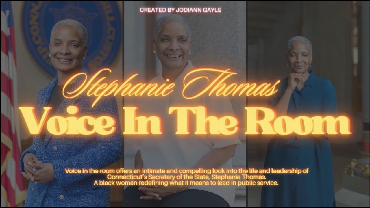 STEPHANIE THOMAS: VOICE IN THE ROOM DOCUMENTARY | Connecticut's 75th ...