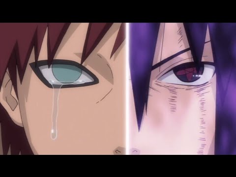 Naruto Shippuden Gaara sedih melihat sasuke memilih jalan kegelapan Gaara vs Sasuke Uchiha Sub indo