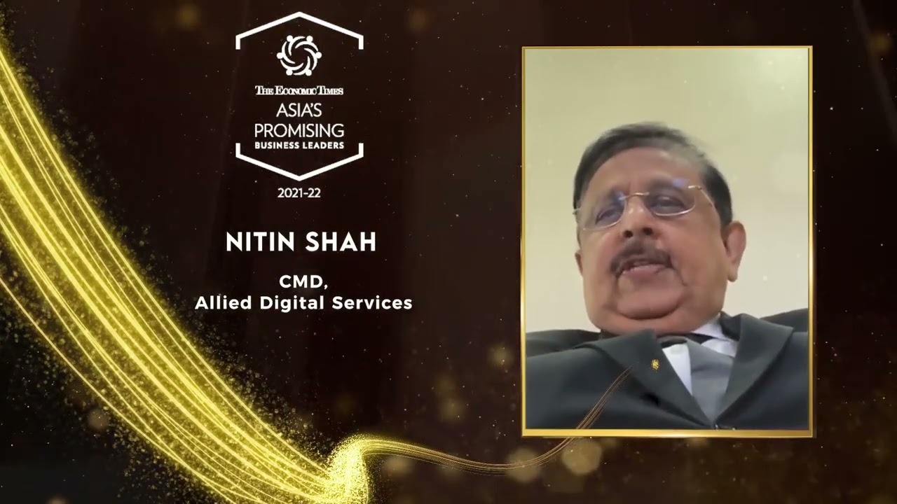 CMD - Nitin Shah recognized as one of “The Most Promising Business ...