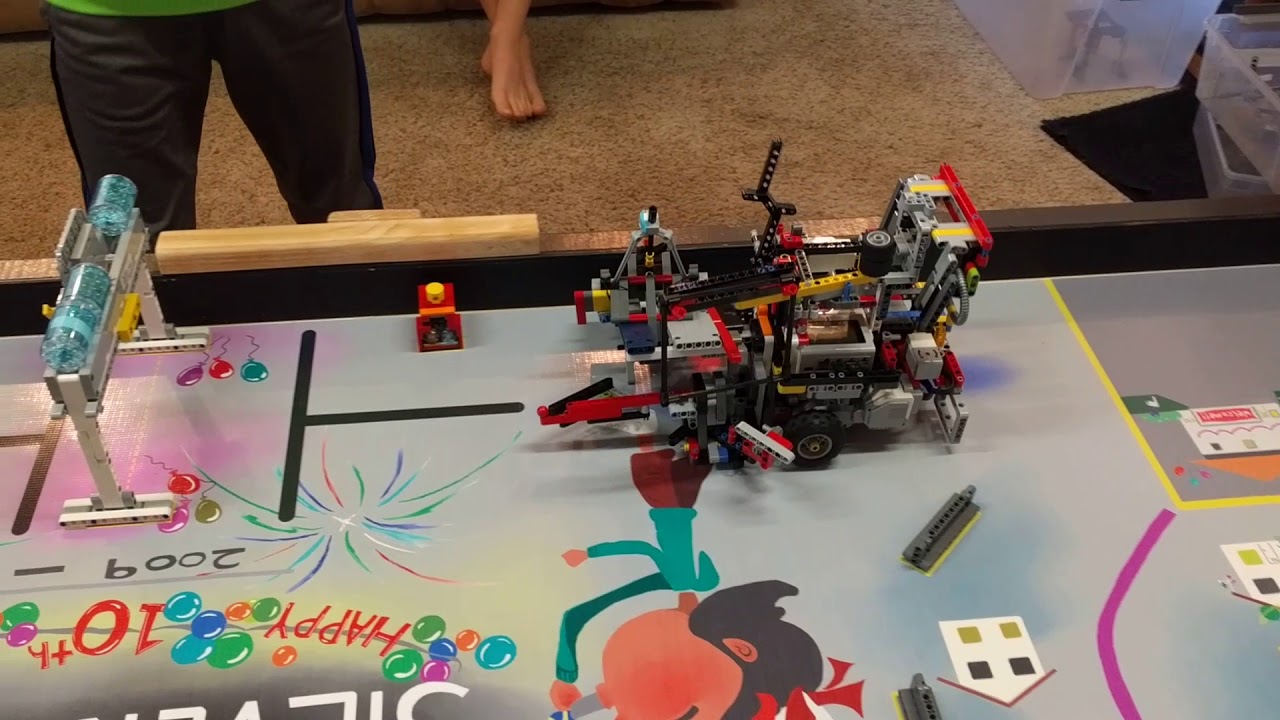 Spring showdown 370 points Lego fll 2018 from Ocean Fireworks - YouTube