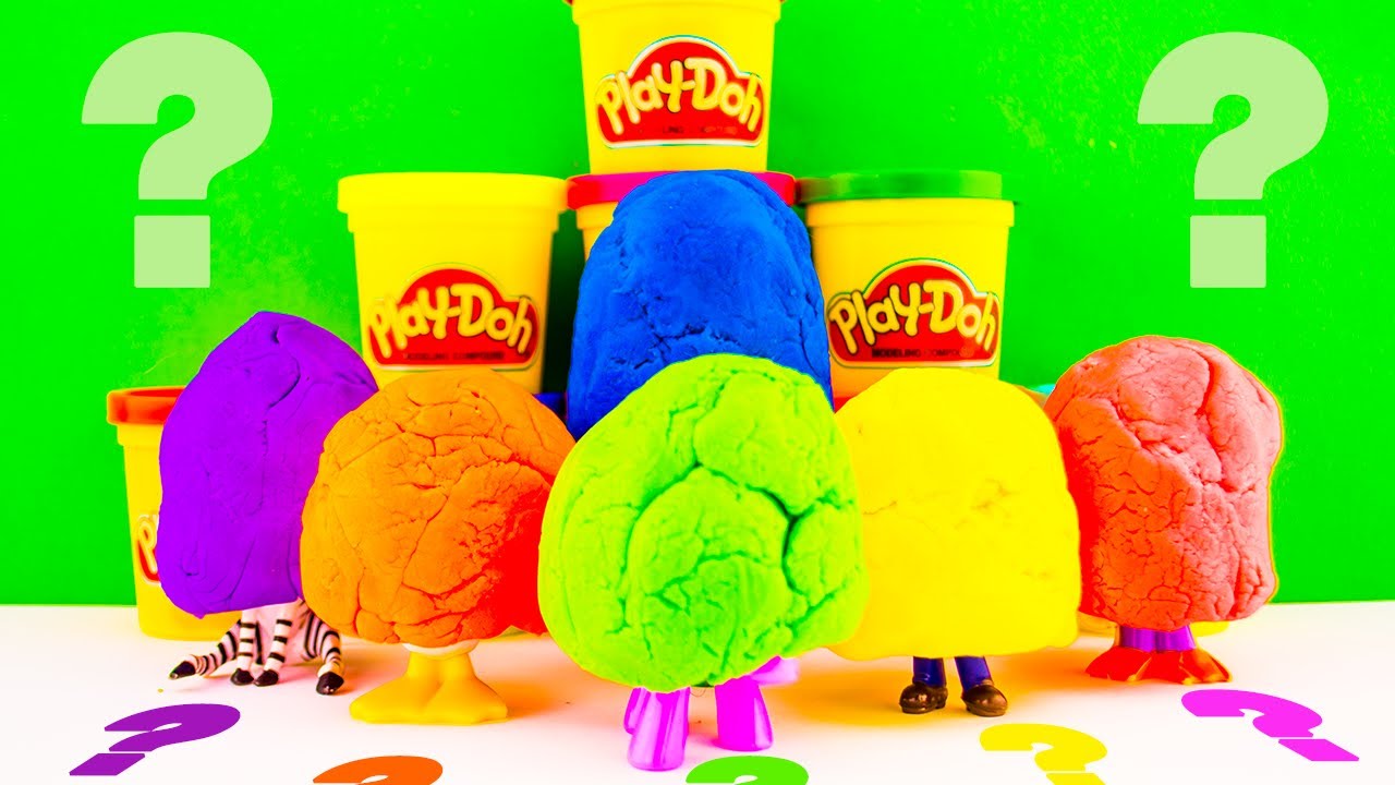 Disney Mario Play Doh Toy Surprise Game! Guess My Little Pony Toy Story ...