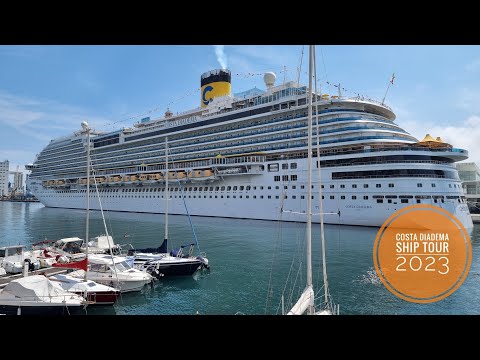 Costa Diadema Cruise Ship Tour 2023