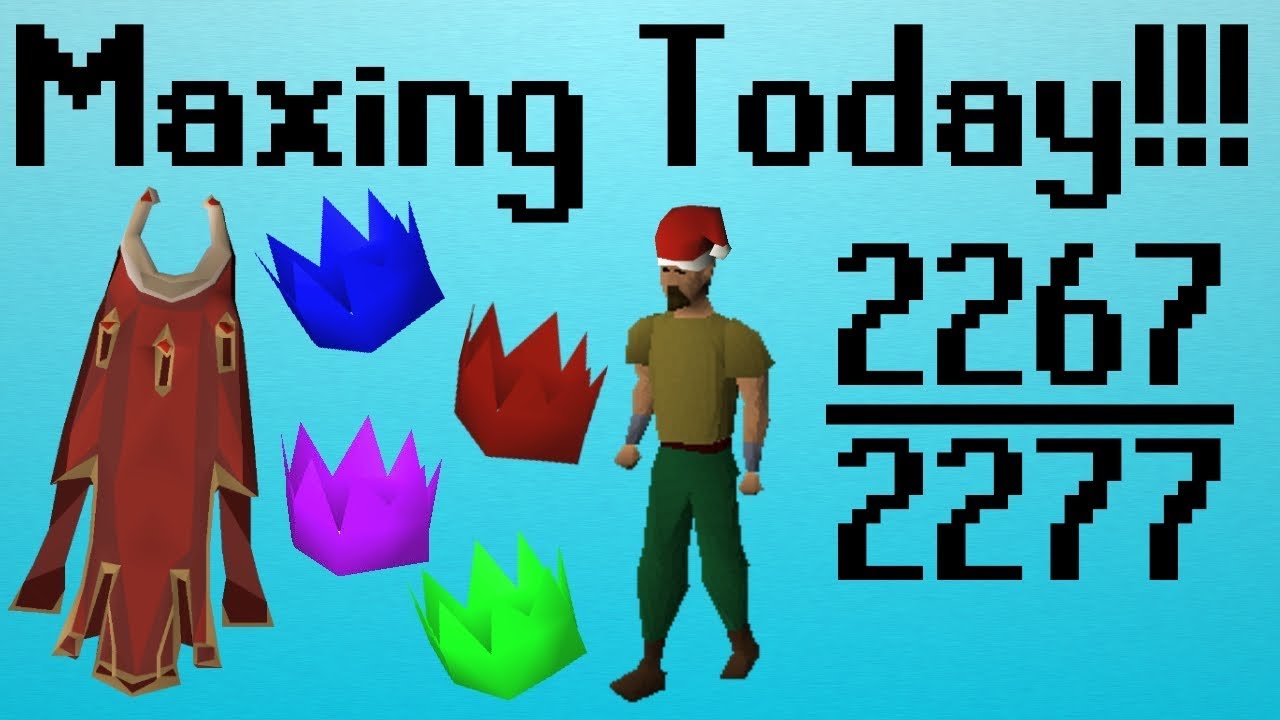 [OSRS] MAXING TODAY!!! (2267/2277) - YouTube