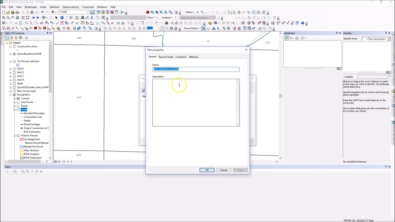 ArcGIS Parcel Fabric Editing #19 Updating Parcels with Natural ...