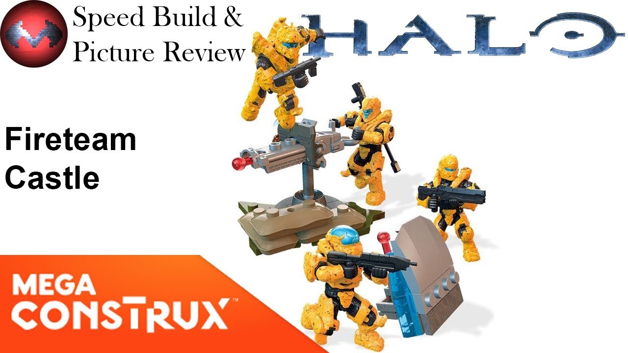 Halo - Fireteam Castle - Mega Construx Speed Build and Picture Review ...