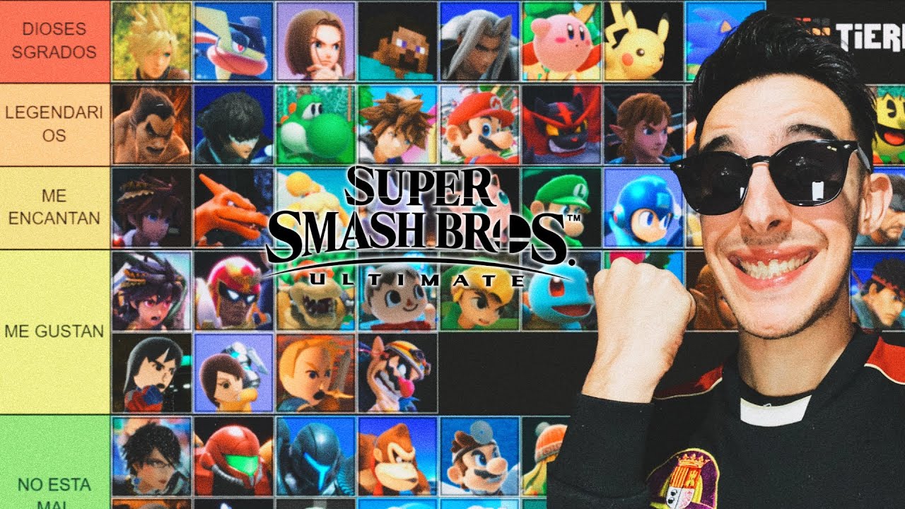 La TIER LIST definitiva de personajes de Super Smash Bros. Ultimate en ...