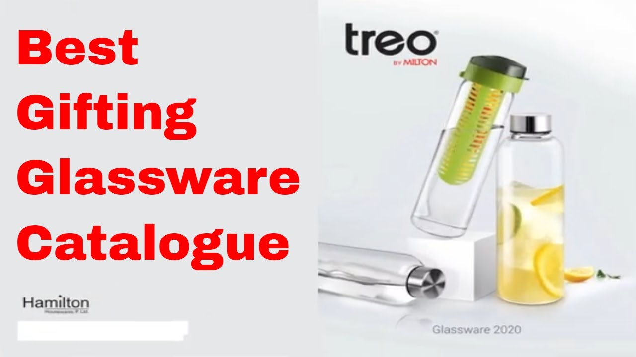 Treo Glassware |Milton Glass |Best Glass Company 2021 |Best Gift Sets ...