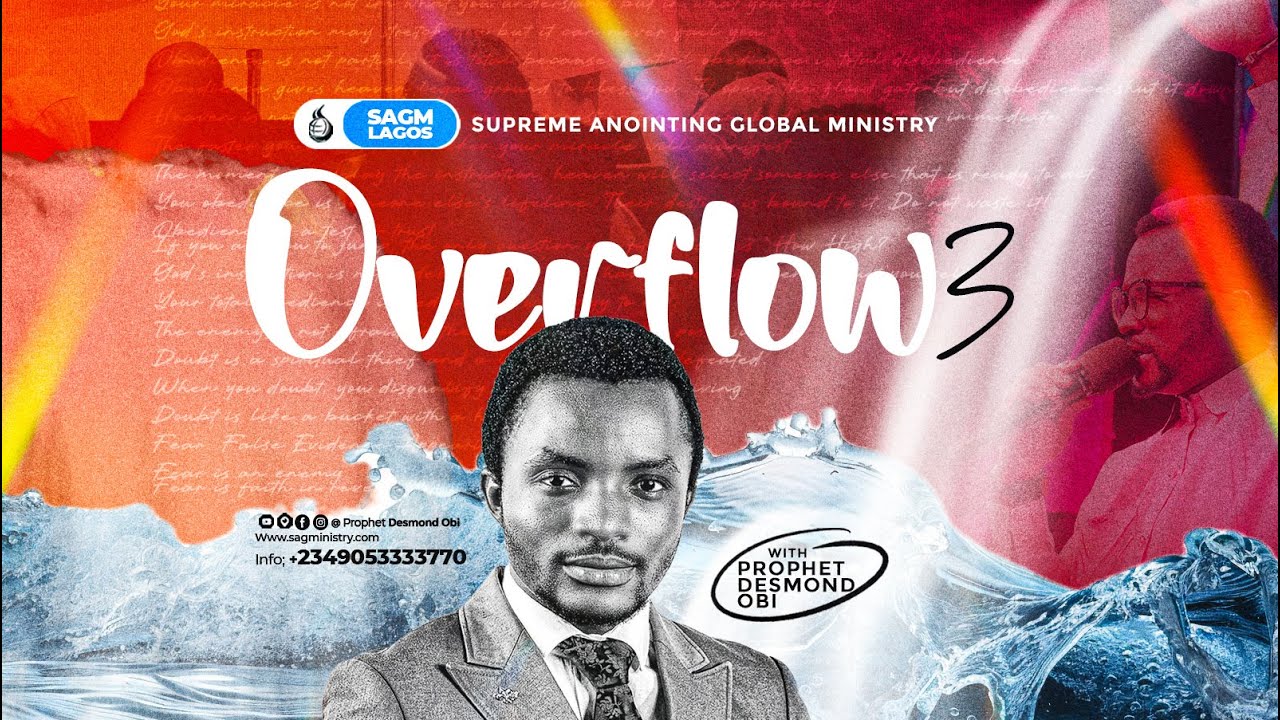 Live! SUNDAY SERVICE | THEME "OVERFLOW 3" | SAGM LAGOS | 19 JAN 25 ...
