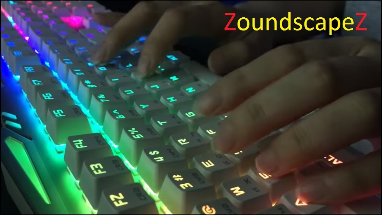 KEYBOARD TYPING SOUND FOR ANTI STRESS | Suara Ketikan Keyboard Untuk ...