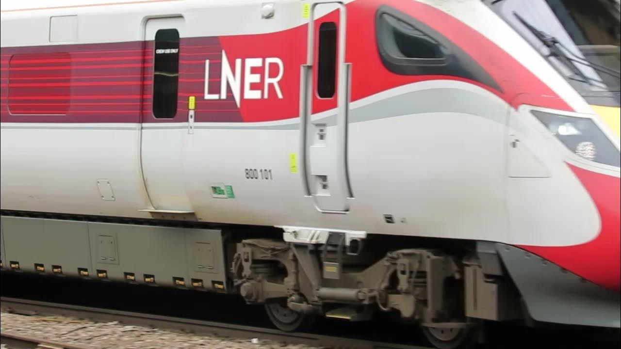 LNER Azuma 800101 arrives at P3B for Kings X Doncaster Rail Station. 06Apr2024 - YouTube