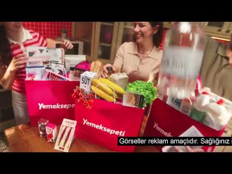 Yapılacak şey belli: Market ihtiyaçlarını Yemeksepeti’nden söylemek!💖😉