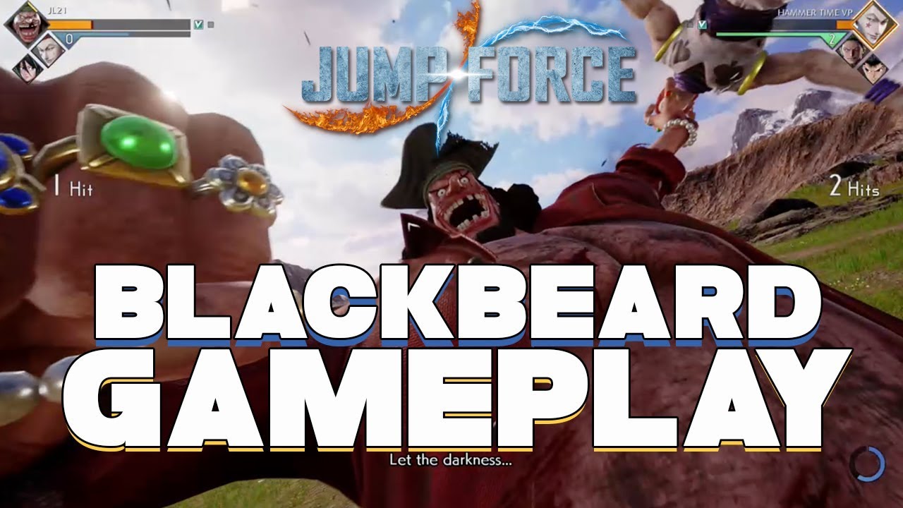 Jump Force | Rukia & Blackbeard Gameplay! - YouTube