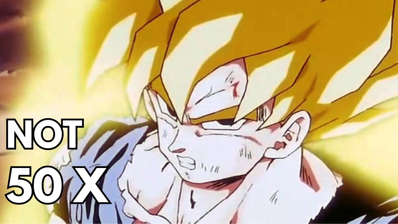 The Real Super Saiyan Multiplier - YouTube