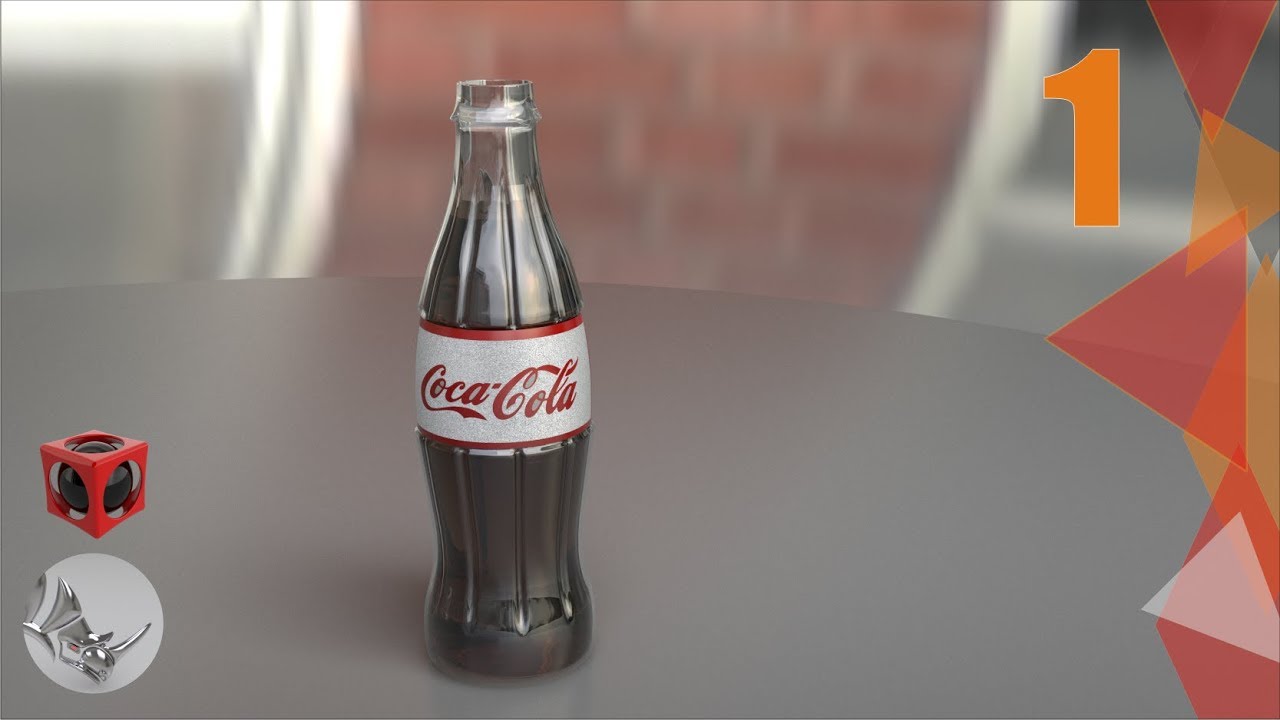 Tutorial Rhino 3D | Rhino 3D Full | Modelar Botella de Coca Cola de ...