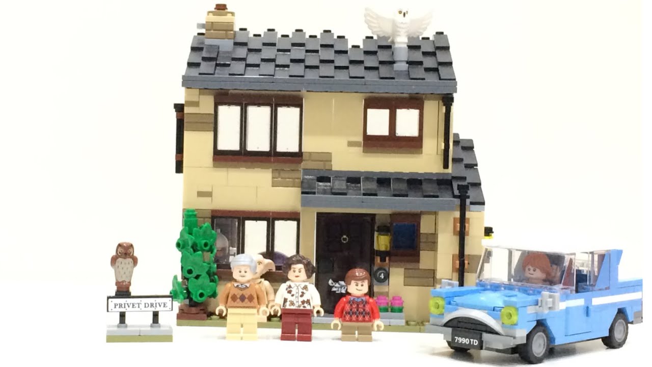LEGO Harry Potter 4 Privet Drive Set Review - YouTube