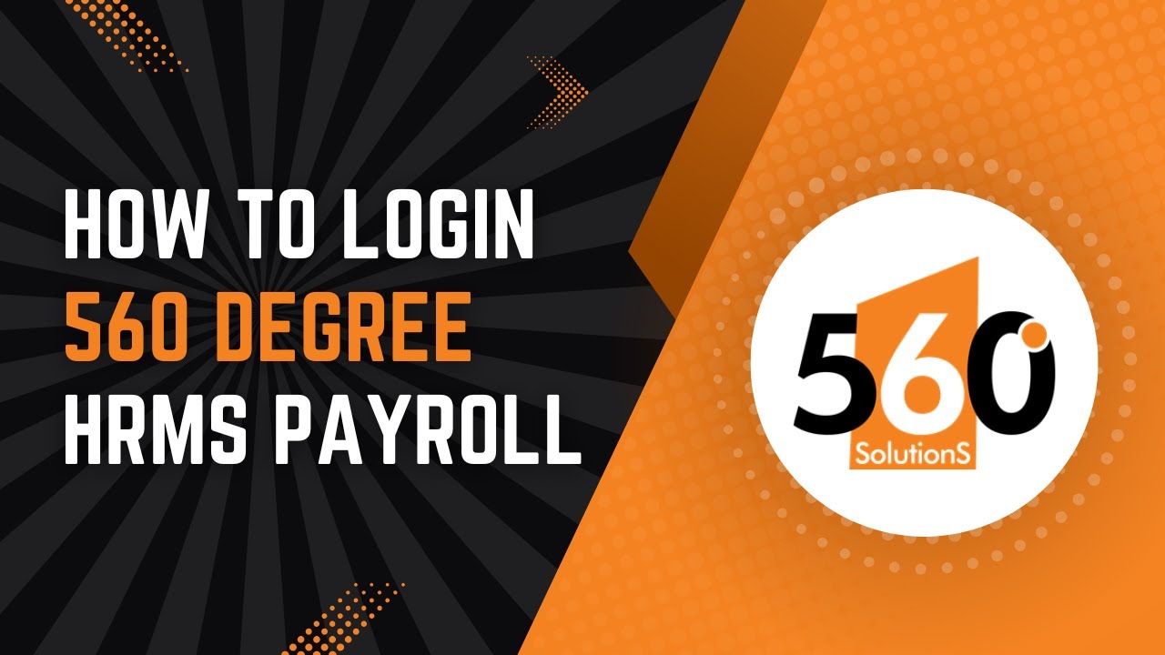 🌟 How to Login & Reset Password in 560 Degree - HRMS Payroll App 🔑📲HRMS ...