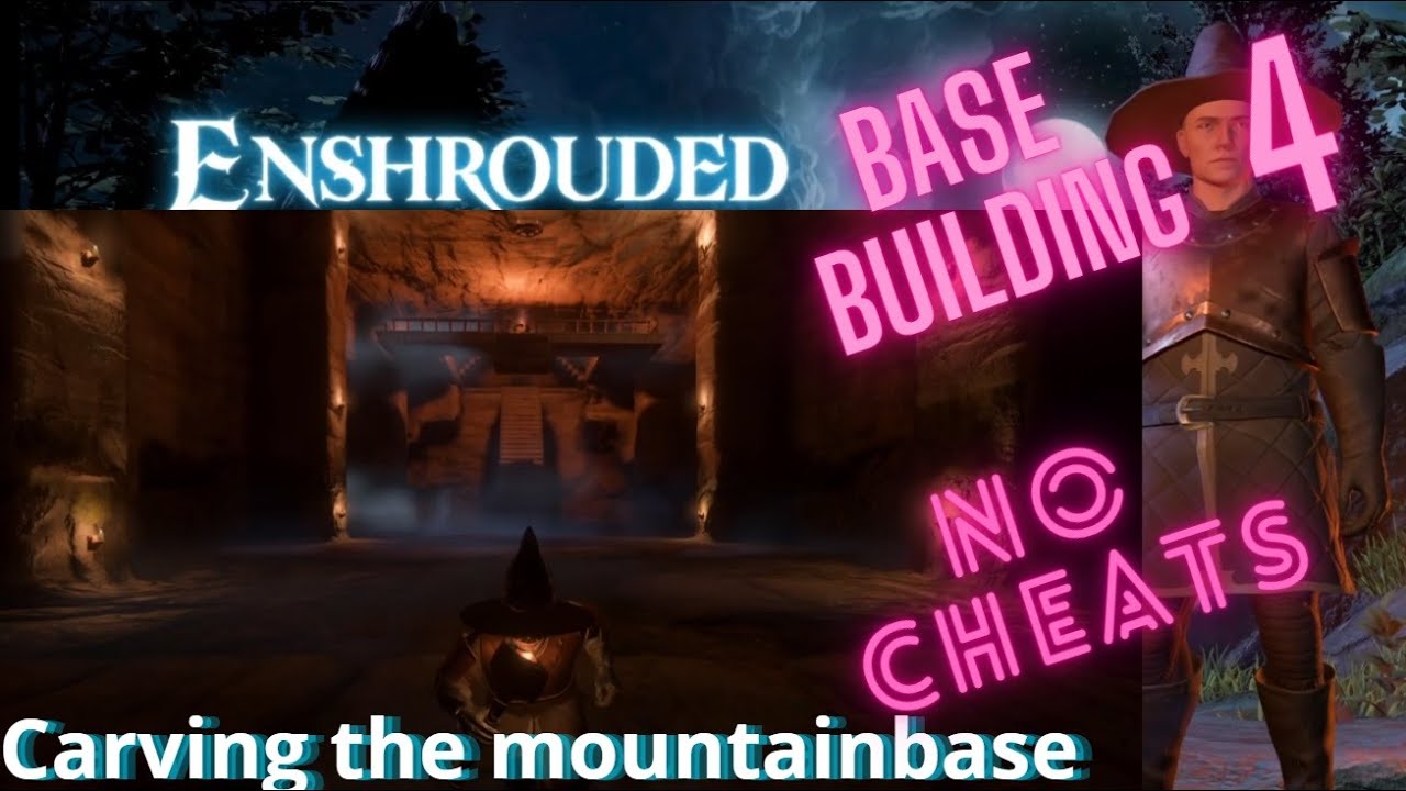 Enshrouded Basebuilding - Ep. 4 - Carving out the inside of the ...