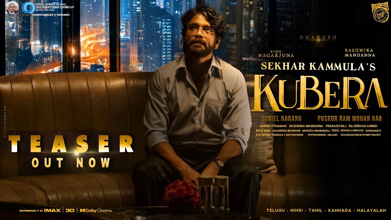 Kubera Official Trailer|Kubera Official Teaser|Kubera Teaser|Kubera ...