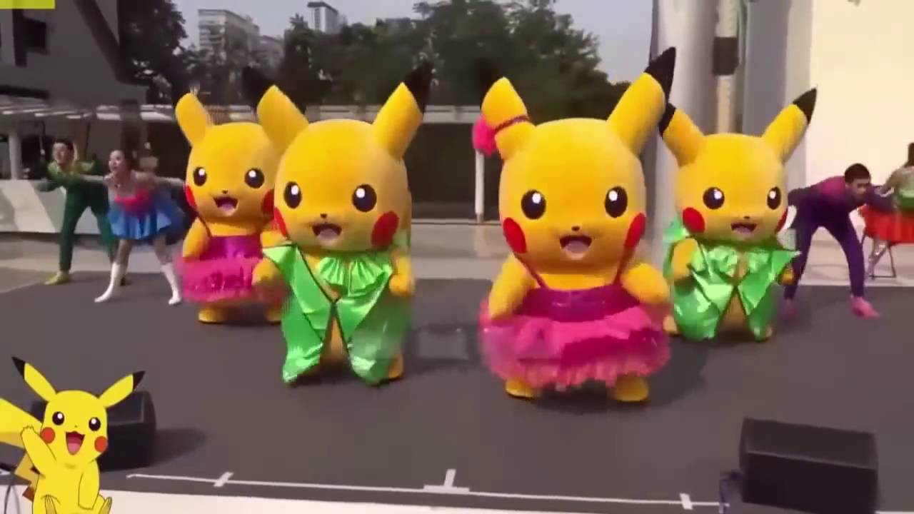 Pokemon Pikachu nhảy rất cute Pikachu Dance - YouTube