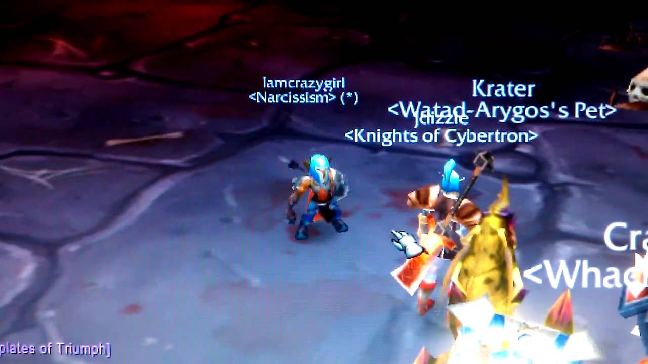 Female goblin doing the single ladies dance - YouTube