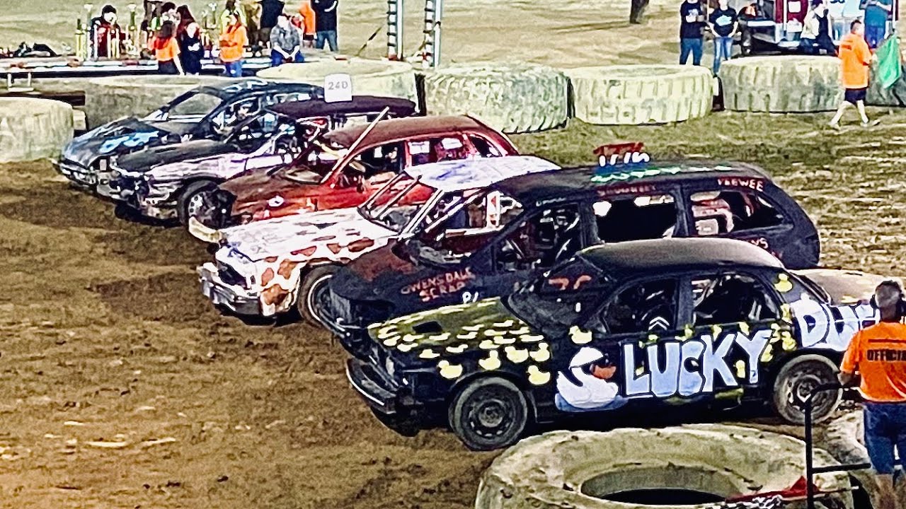 MWFA Demolition Derby Westmoreland Fair August 18th 2024 Destruction ...