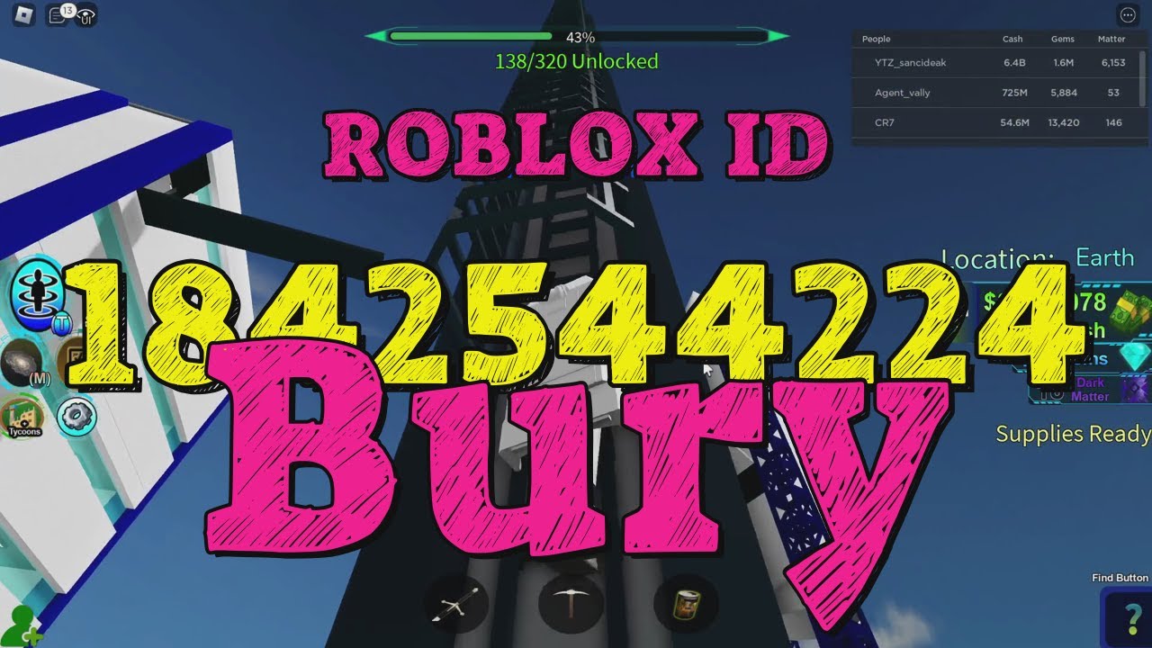 BURY Roblox Song Codes - YouTube
