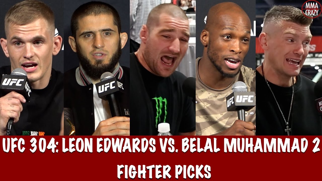 UFC 304: Leon Edwards vs. Belal Muhammad 2 Fighter Picks - YouTube