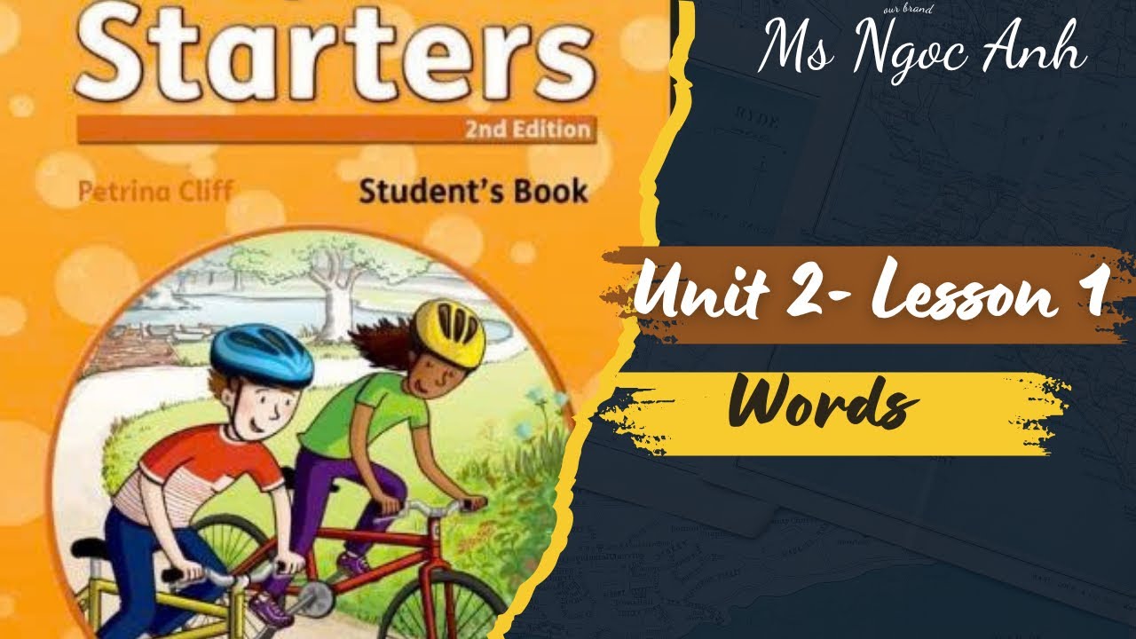 STARTER - UNIT 2 LESSON 1 WORDS - YouTube
