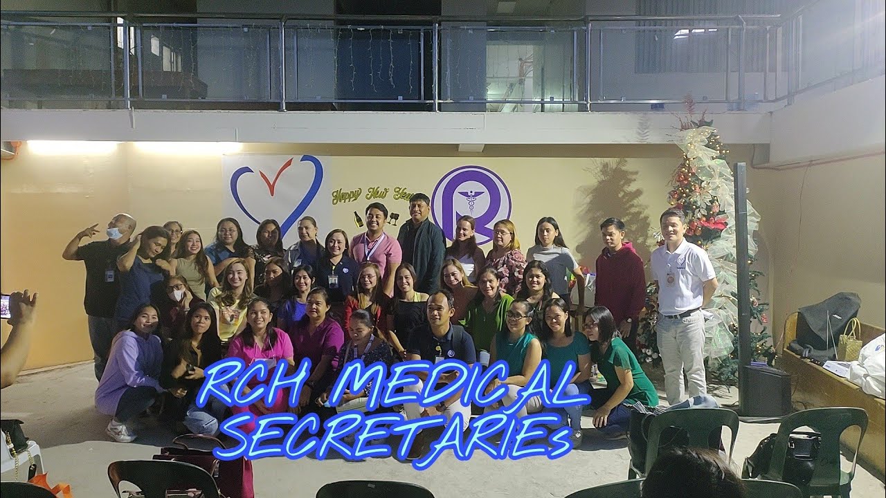 RCH Medical Secretaries Year-End Party - YouTube
