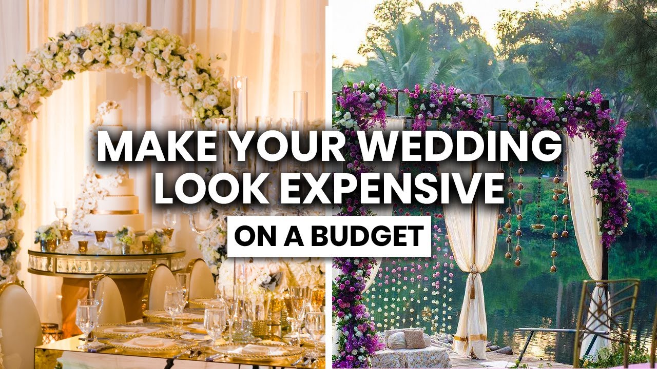 Best Wedding Decoration Ideas for a Small Budget - YouTube