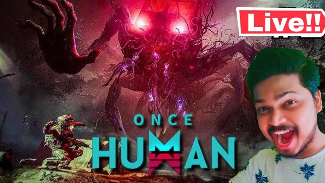 Let's Play A New Game Like Minecraft | Once Human Live Stream | - YouTube