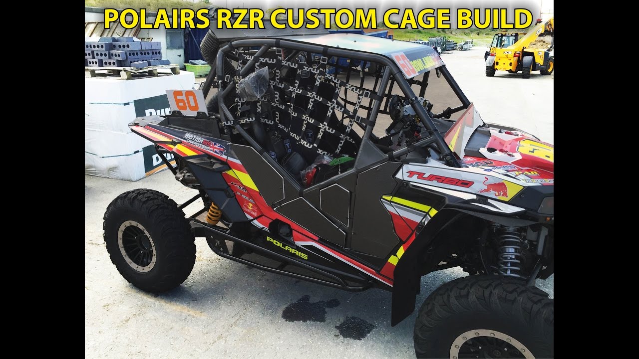 POLARIS RZR CUSTOM ROLL CAGE BUILD - TAG-Z.CO.UK - YouTube