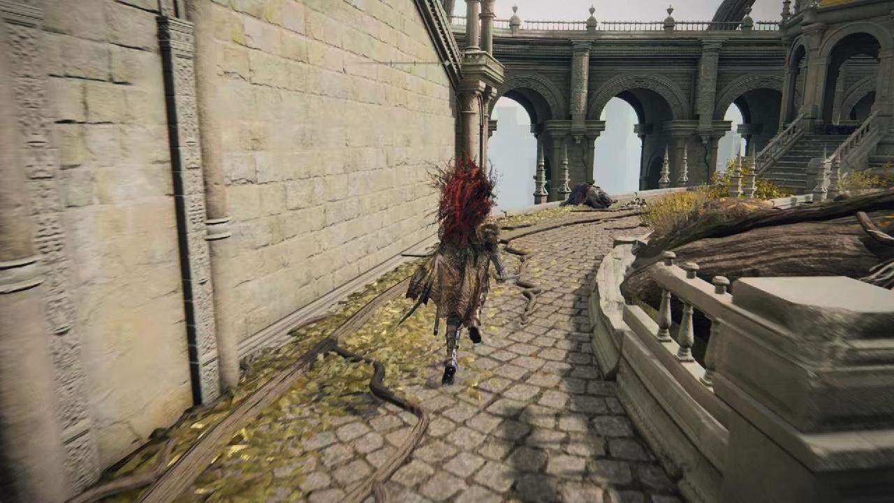 ELDEN RING How to get to the hidden item high up in Erdtree Sanctuary - The Golden Order ...