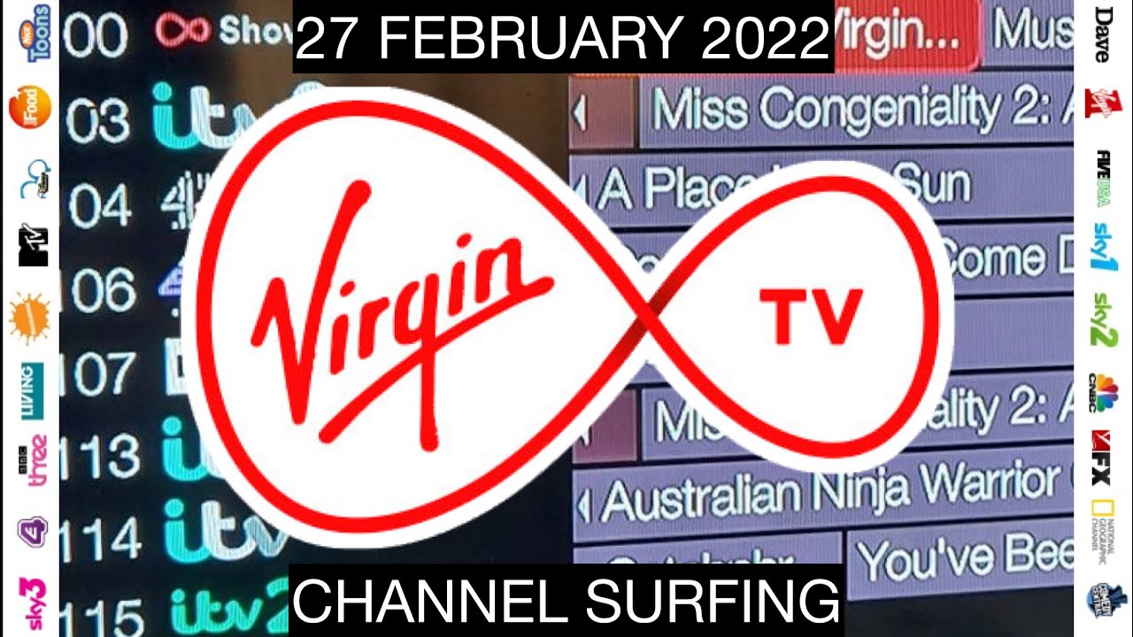 Channel Surfing on Virgin TV during the Ukraine-Russia War (100-200 ...