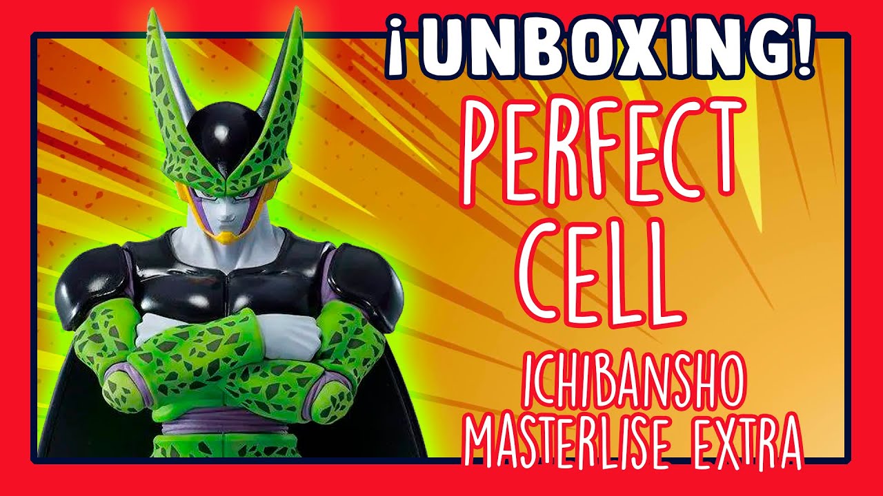 ¡UNBOXING! 📦 PERFECT CELL 🦠 Ichibansho Masterlise Extra Dragon Ball VS ...