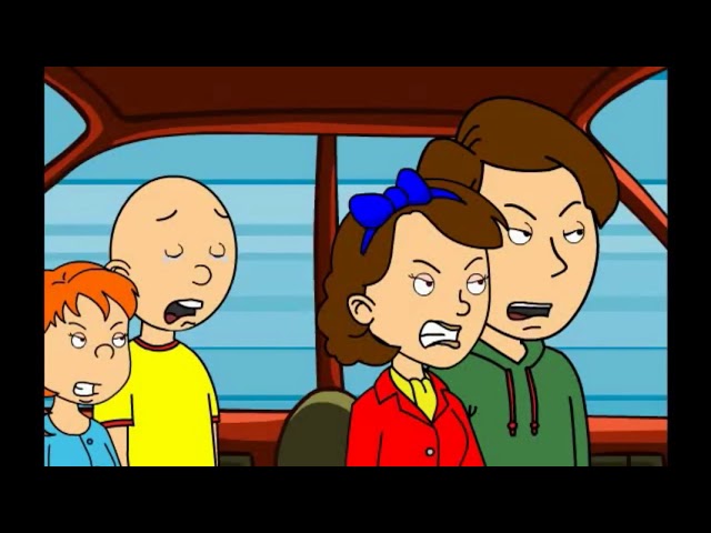 My Caillou Gets Grounded Collection from 2014