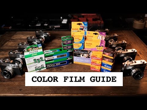 ¿Qué película de color debería comprar?